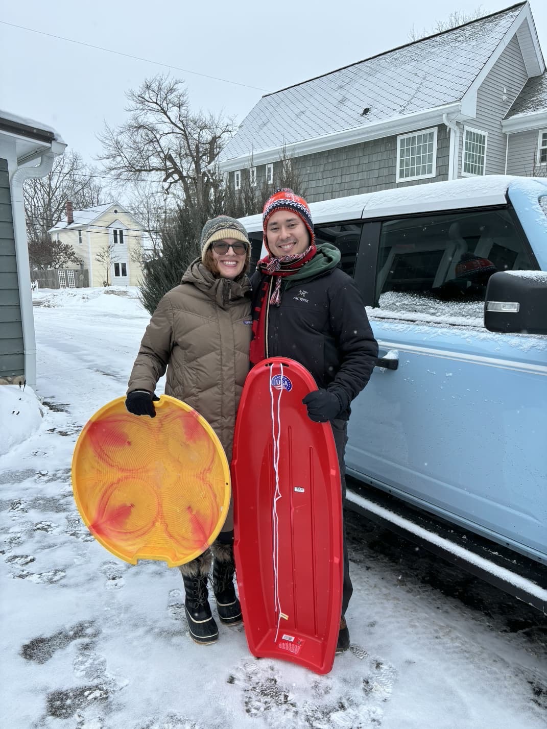 Playing in the snow & feeling like a kid again | Traveling with the Traceys